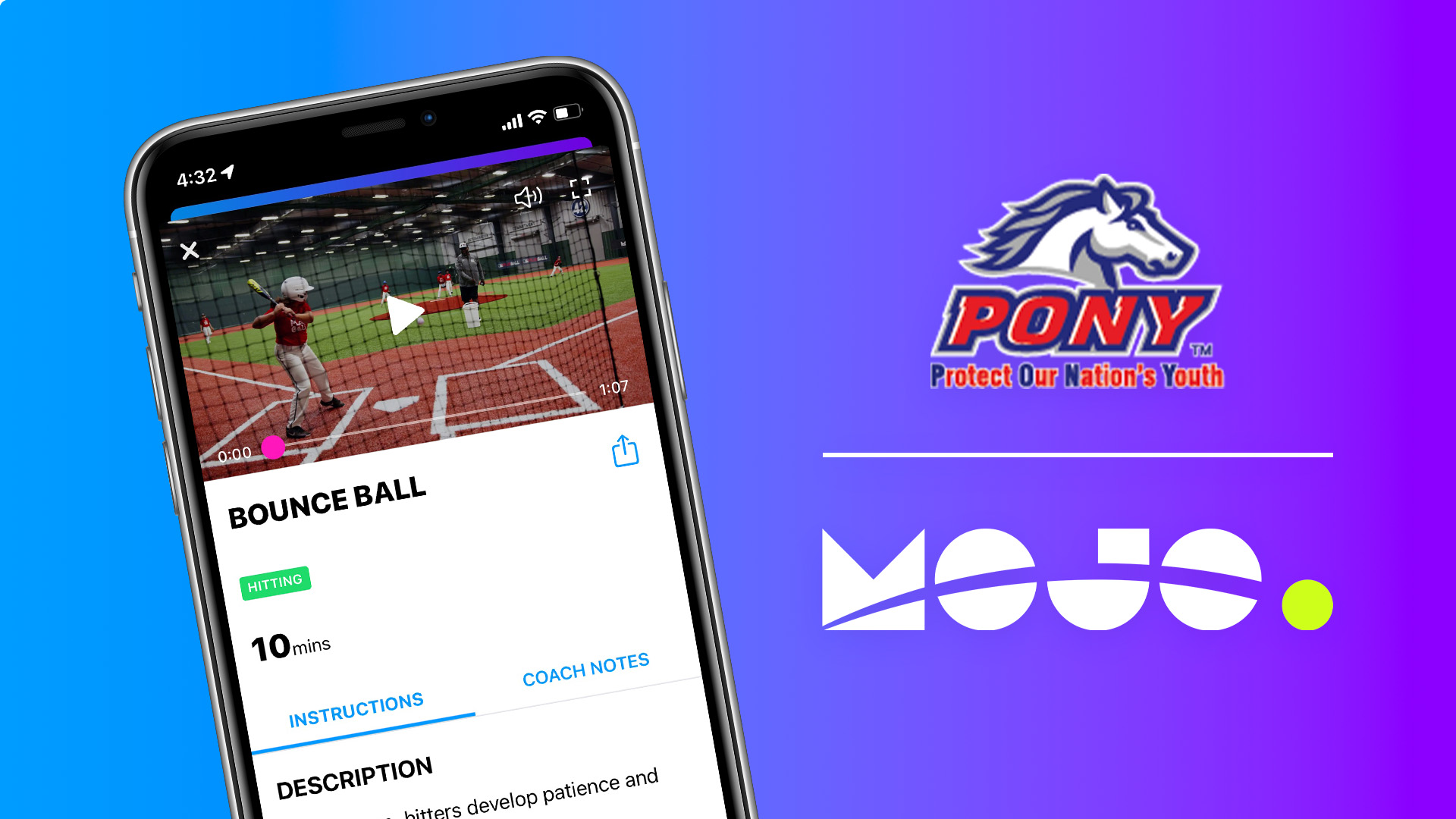 Pony Baseball And Softball Teams Up With MOJO | MOJO Sports