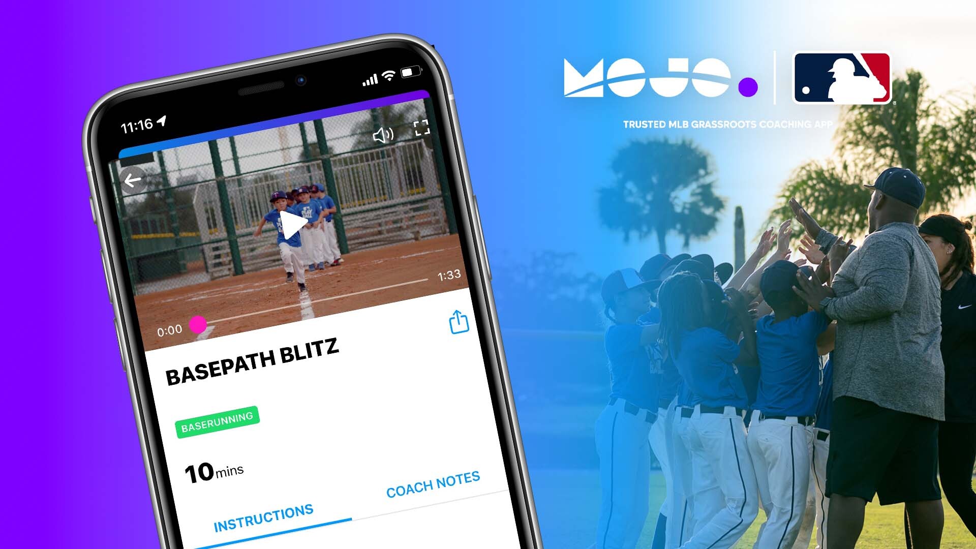 MOJO Becomes "Trusted Grassroots Coaching App" of Major League Baseball ...